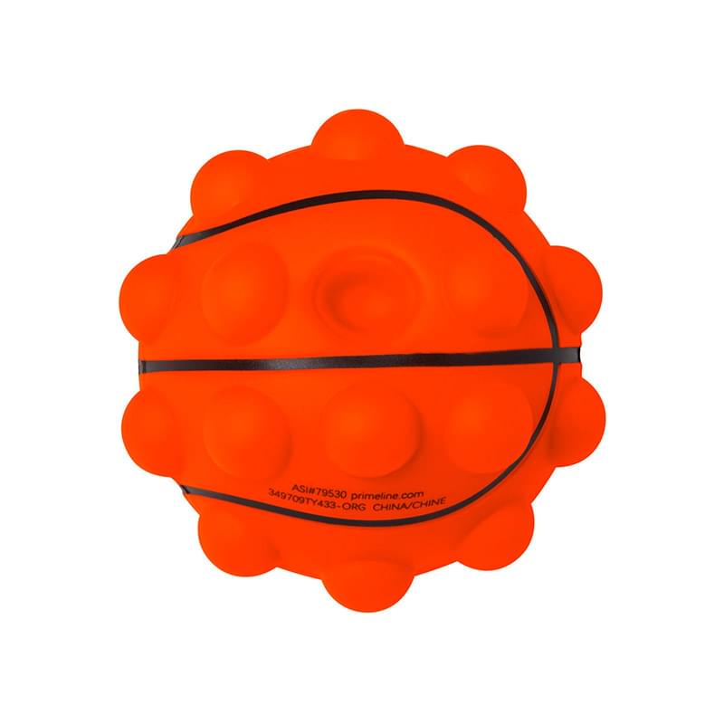 Prime Line Basketball Shape Push Pop Fidget Sensory Toy | Albrechtco.com
